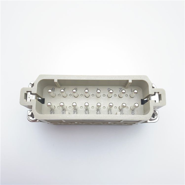 HDC - Multi-Pole Industrial heavy duty Connector 16pins 16A insert ...