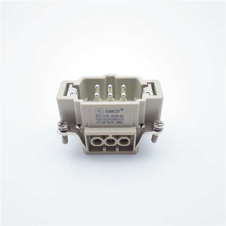 Heavy Duty Connector 09330062601 screw 6pin male insert - China Smico ...