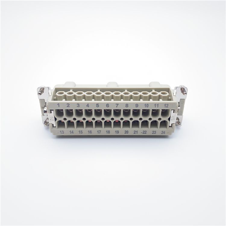 Heavy Duty Rectangular Temperature Controller Connectors 24 pin - China ...