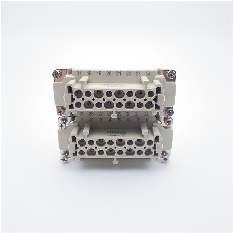 32 Pin Female Rectangular Heavy Duty Power Connector - China Smico ...