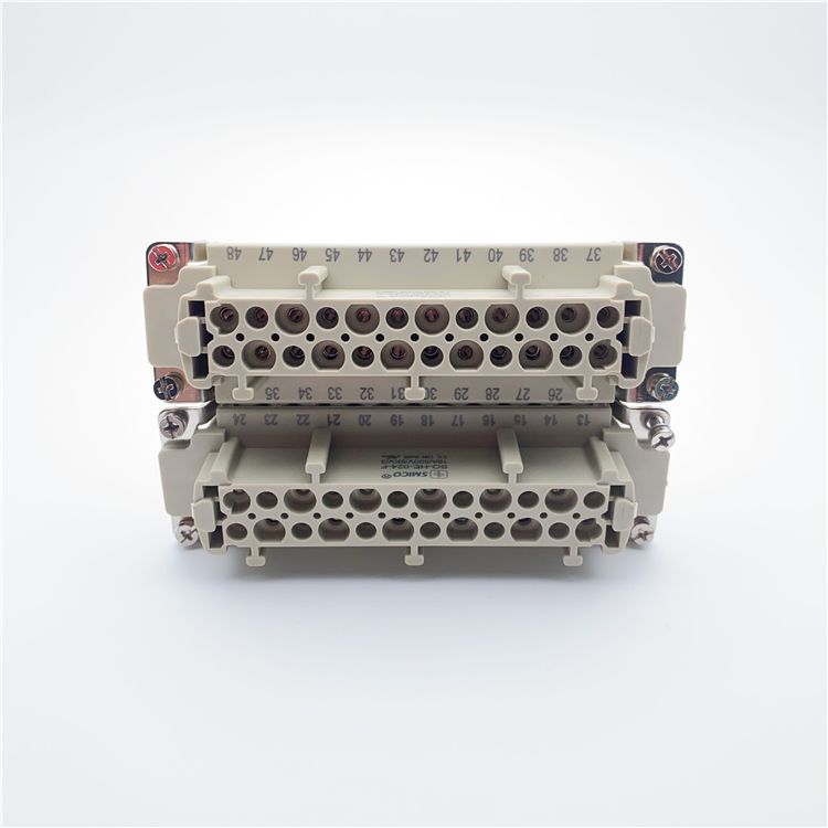 HE-048 Automotive Electrical connectors 48 pin Female Inserts IP65 use ...
