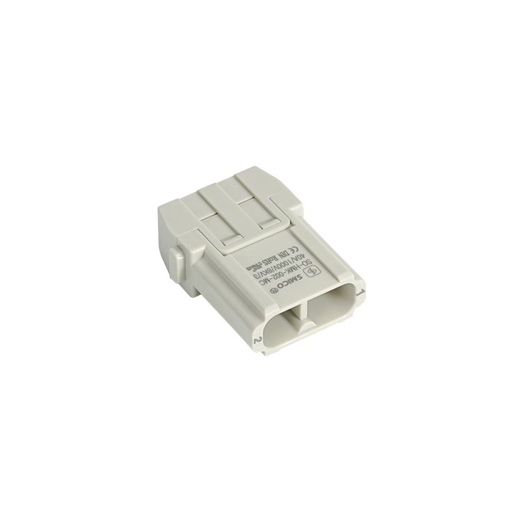 HDC Modular 2 Pin 40A Connectors With Silver Plated Contacts - Heavy ...