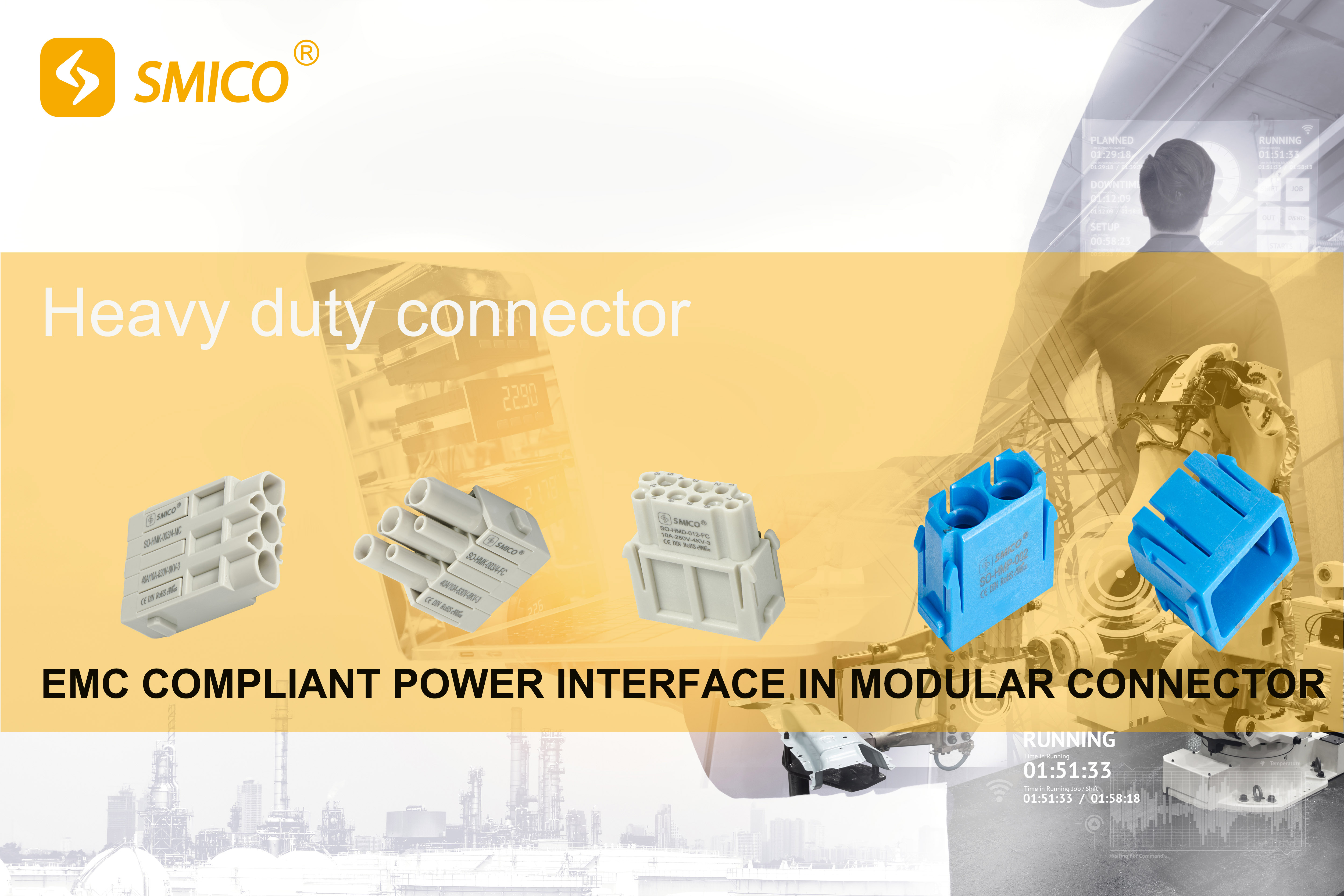 The Mini Heavy duty Connector - China Smico Electrical