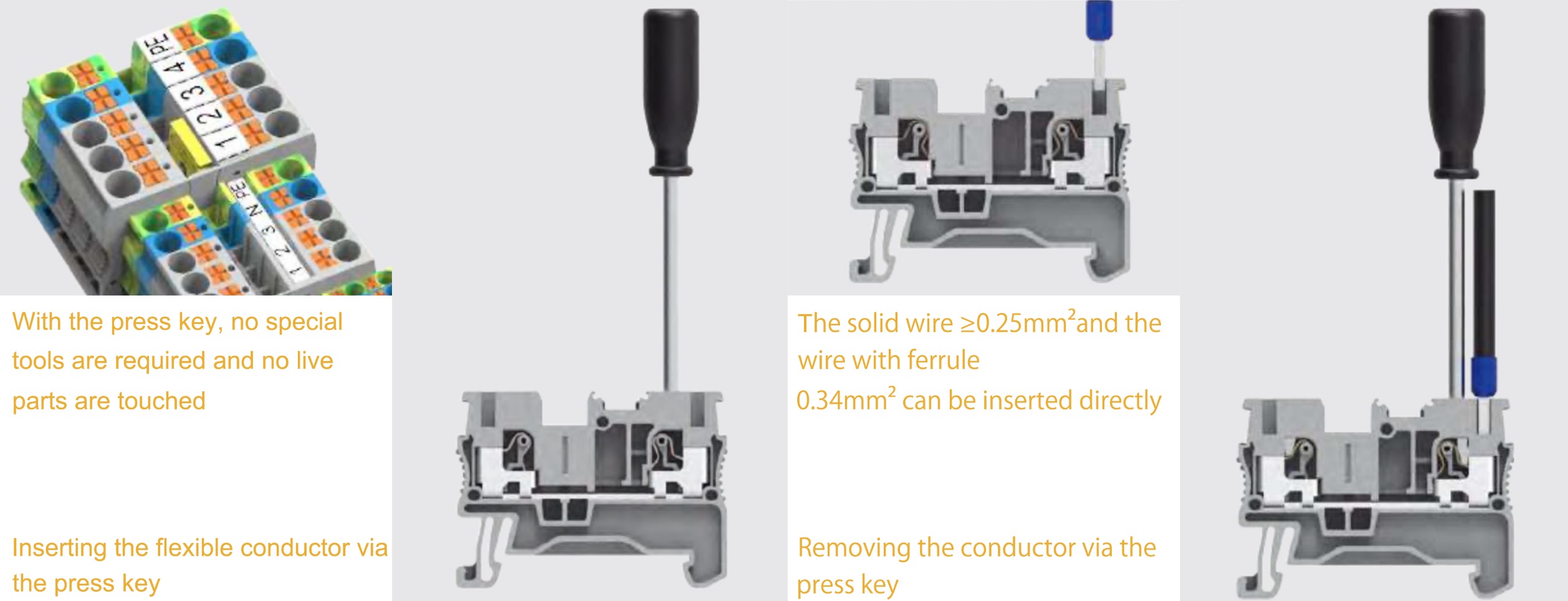 Terminal Block Flame Retardant Terminal Block - Heavy duty connector