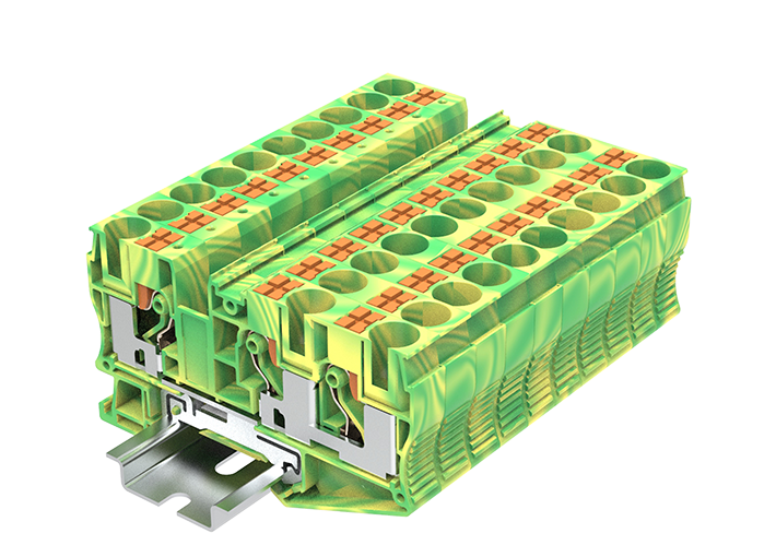 PT10-3-PE push in spring guide rail terminal - China Smico Electrical