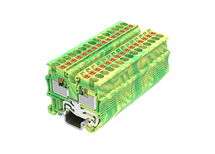 PTM1.5-2-PE push in spring guide rail terminal - China Smico Electrical
