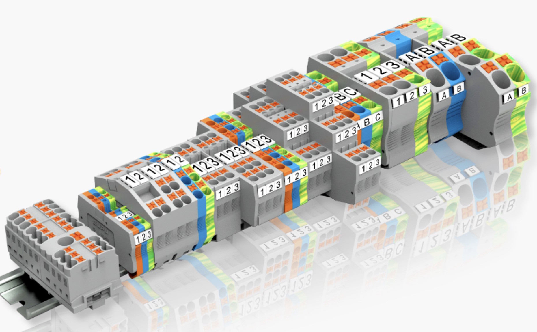 PT terminal block, push-in terminal block for quick connection - China ...