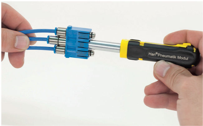 Heavy Duty Connectors Pneumatic Module Metal 09140006350, harting ...